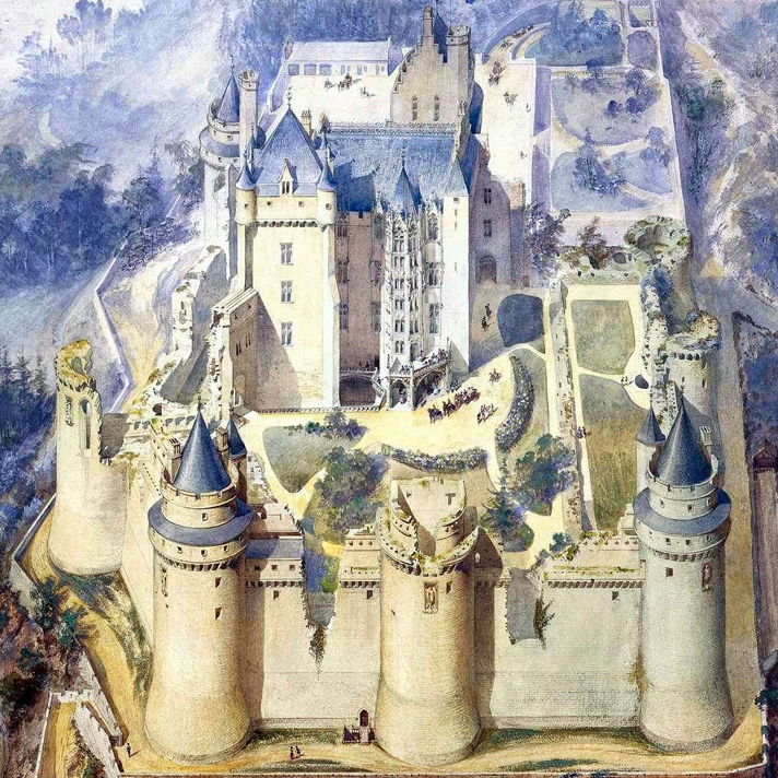 History of the castle of Pierrefonds